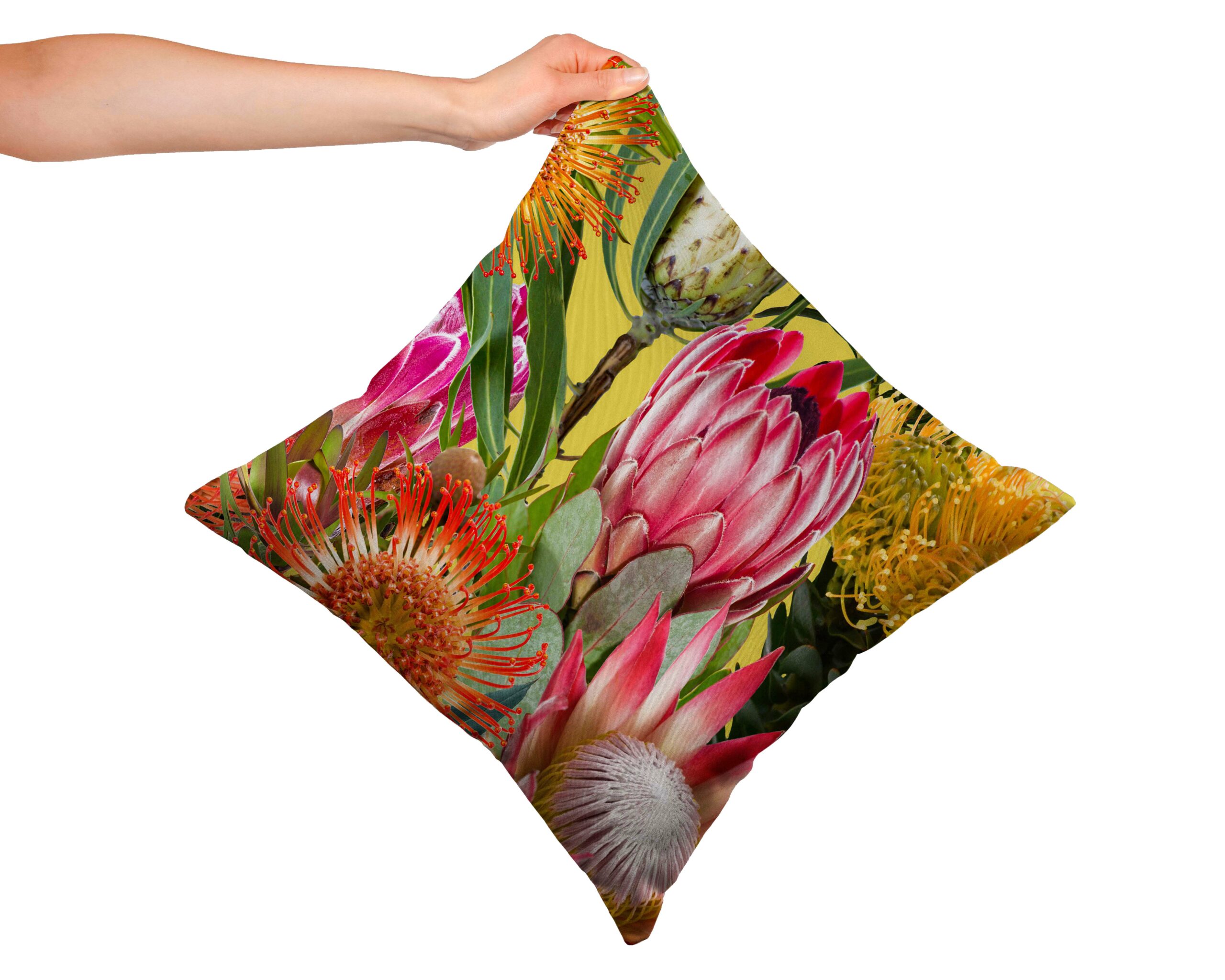 Scatter Cushion - Protea Sunshine - KOKA Living